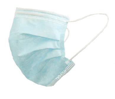 TMS Consumer Series 3-Layer Face Mask, F3502 Tested 96%, Disposable, Single-Use, 50-Count, Made in USA, Breathable, Soft, Hypoallergenic, Premium Meltblown, Latex-free