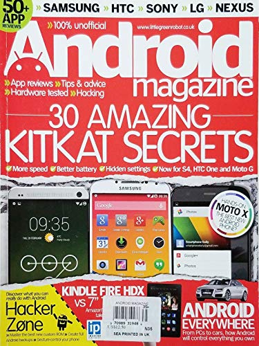 ANDROID MAGAZINE, 30 AMAZING KITKAT SECRETS DISCOVER THE TASTY SECRETS^