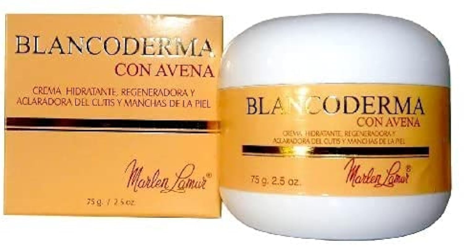 BlancoDerma Avena Face Cream 75g - Natural Skin Whitening Moisturizer for Combination Skin