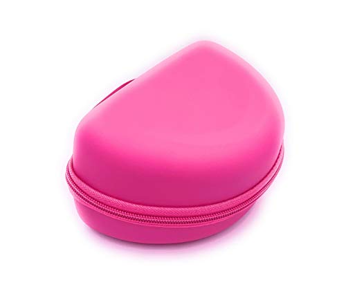 xcivi Carrying Case for eKids Wireless Bluetooth Portable Kids Headphones for School Home Travel- Case Only(Pink)