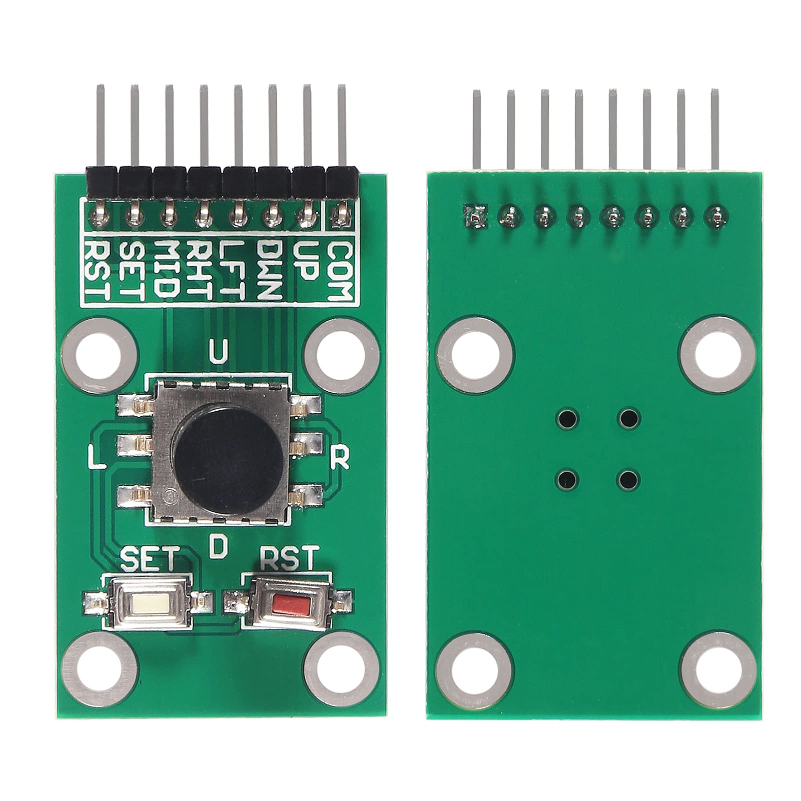 ACEIRMC 6pcs 5-Channel Five Direction Navigation Button Module 5D Rocker Joystick Independent Keyboard for Arduino MCU