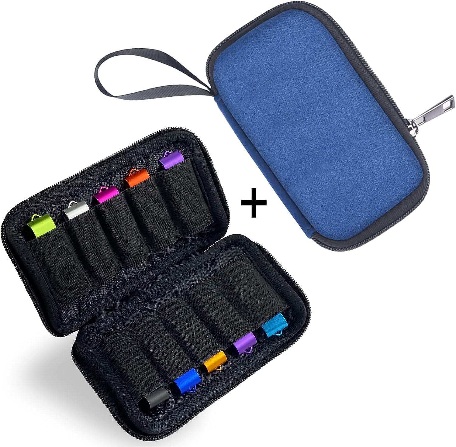 Flash Drive Case USB Storage Case JBOS USB Holder Storage Bag for USB Flash Drive Electronic Accessories Organizer for USB Flash Drive, USB Case, Thumb Drive Caes, Jump Drive Case, USB Organizer