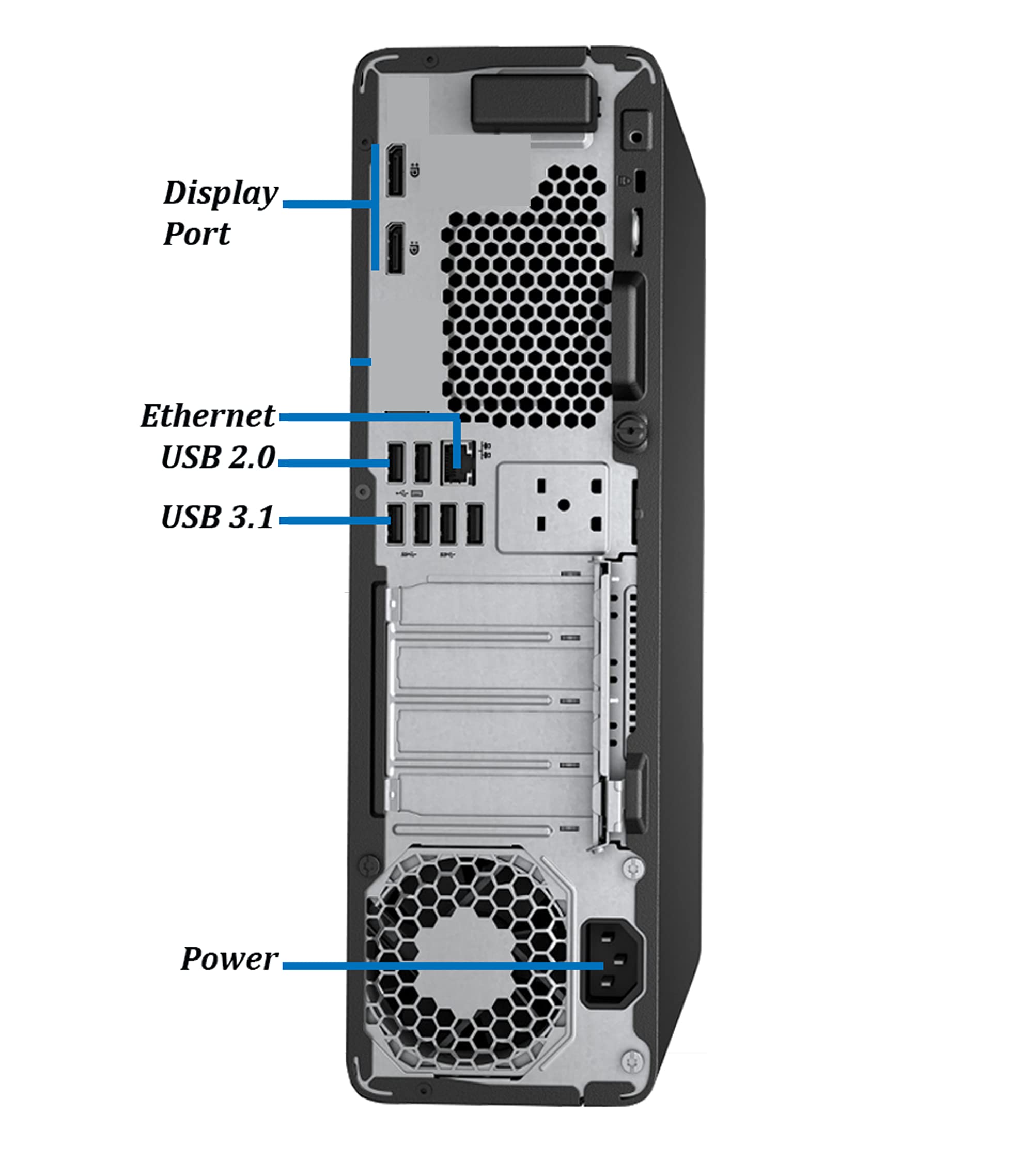 HP 800 G3 Small Form Computer Desktop PC, Intel Core i5-6500 3.20GHz Processor, 16GB Ram, 256GB NVMe SSD + 2TB HDD, New 24-inch Monitor, WiFi & Bluetooth, Wireless Keyboard Mouse, Windows 10 (Renewed)