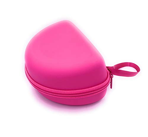 xcivi Carrying Case for eKids Wireless Bluetooth Portable Kids Headphones for School Home Travel- Case Only(Pink)