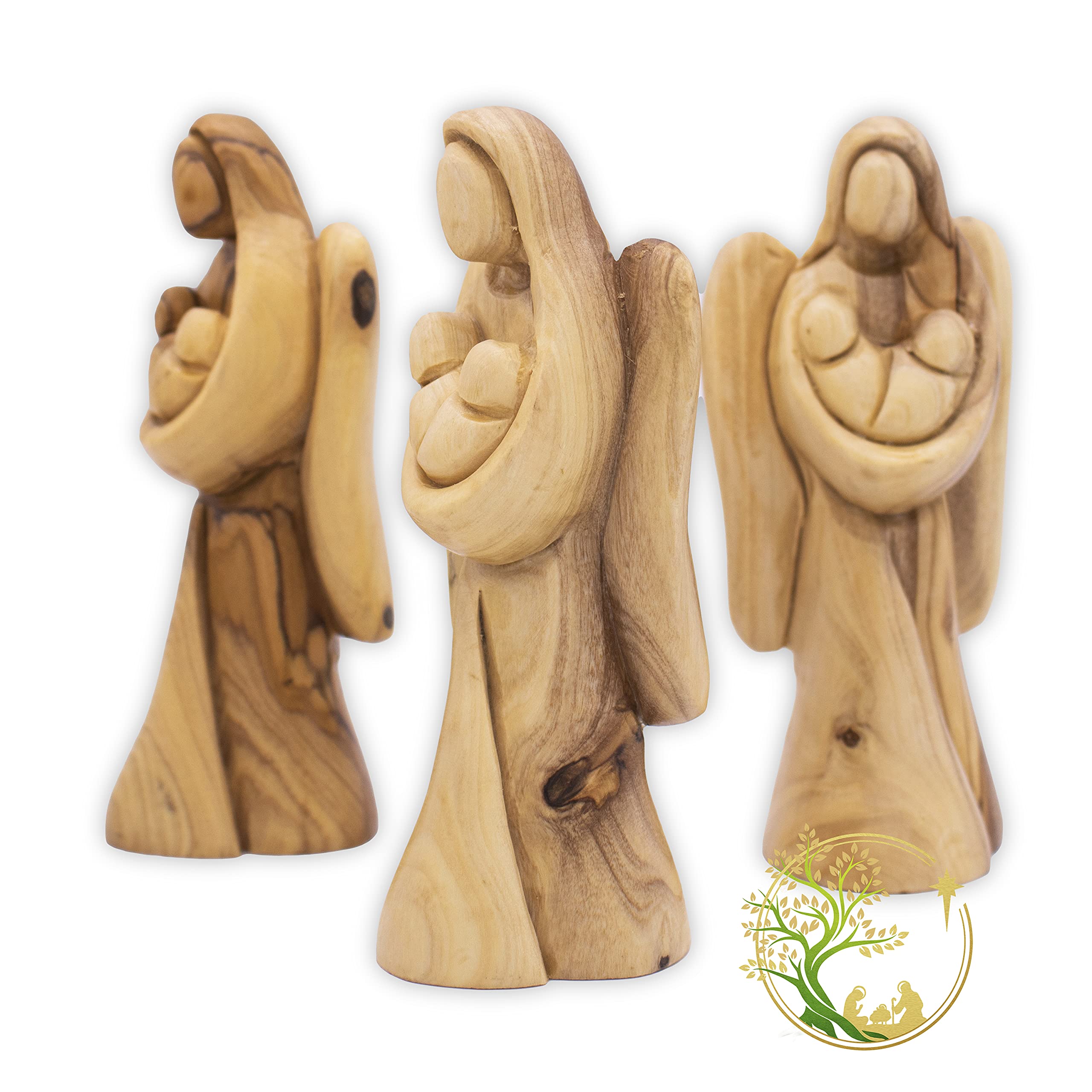 Guardian Angel Holding Baby Twins Statue Nursery décor- Religious Gift for Twin Baby Gift| Miscarry Gift | Loss of Baby Twins or Miscarriage