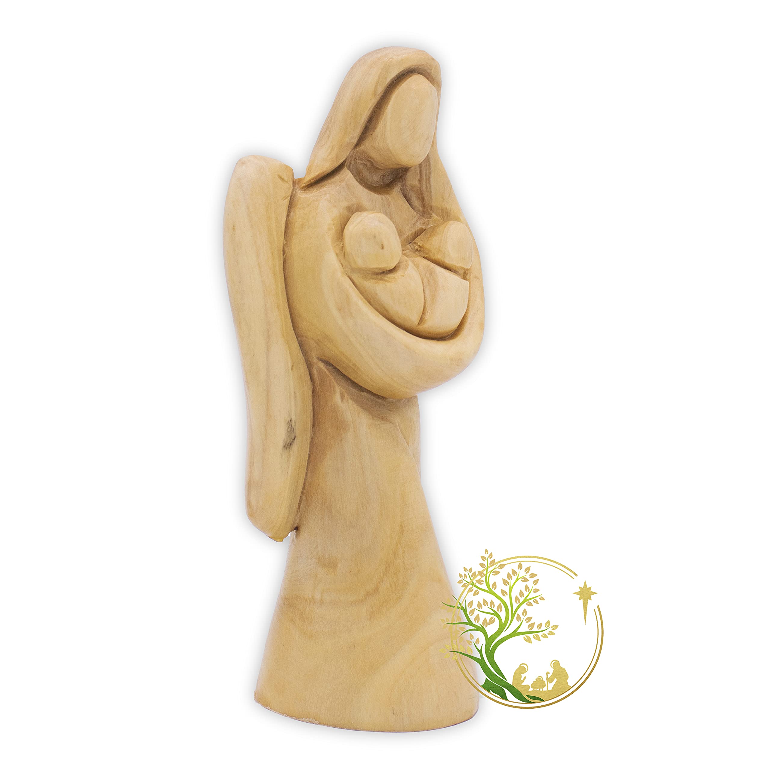 Guardian Angel Holding Baby Twins Statue Nursery décor- Religious Gift for Twin Baby Gift| Miscarry Gift | Loss of Baby Twins or Miscarriage