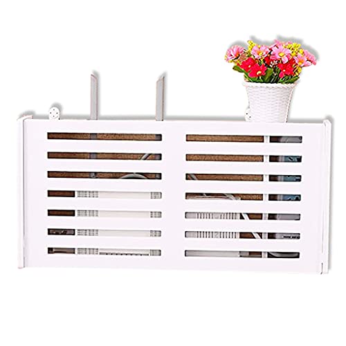 Network Cable Box WiFi Storage Box Box Multimedia Shielding Box Wall Home Wireless Network Router Wall-Mounted Floating Rack