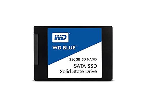 Connectors WD Blue-3D Blue Disk SSD Solid State Drive 250GB/500GB/1TB Notebook/Desktop Hard Drive SATA3 - (Cable Length: 2TB WDS200T2B0A)