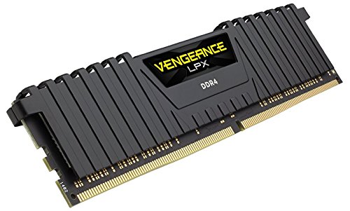 Corsair Vengeance LPX 64GB (4x16GB) DDR4 4000MHz C18 Desktop Memory (High Performance Overclocking, Pure Aluminum Heatspreader, Custom Performance PCB) Black