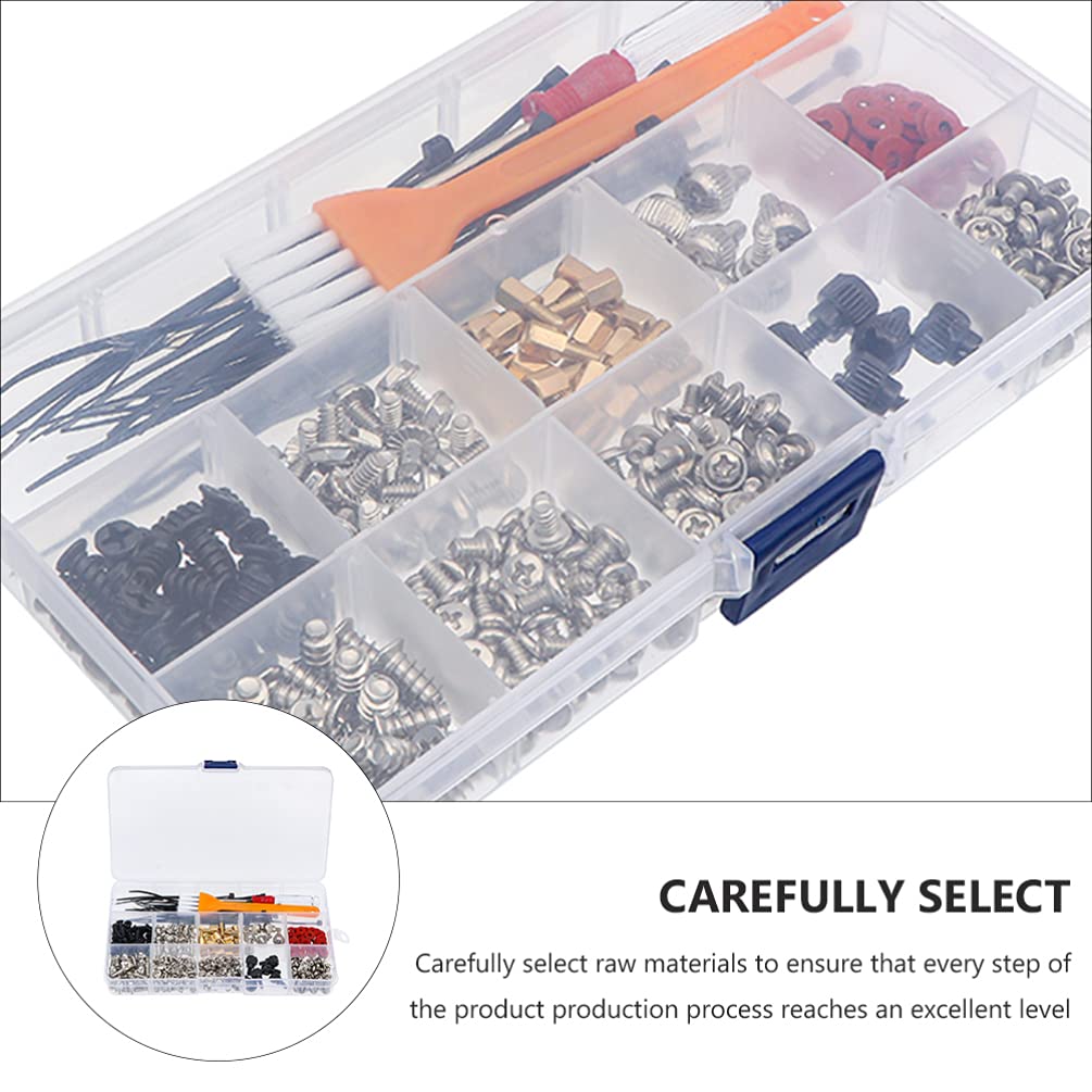 OSALADI 1 Set Computer Screw Tablet Holders Screws for Assembling Computer Tablet Kickstand Computer Case Screw Tablet car Holder Tablet Stand for Desk Screws Kit Steel Screw Group Cable