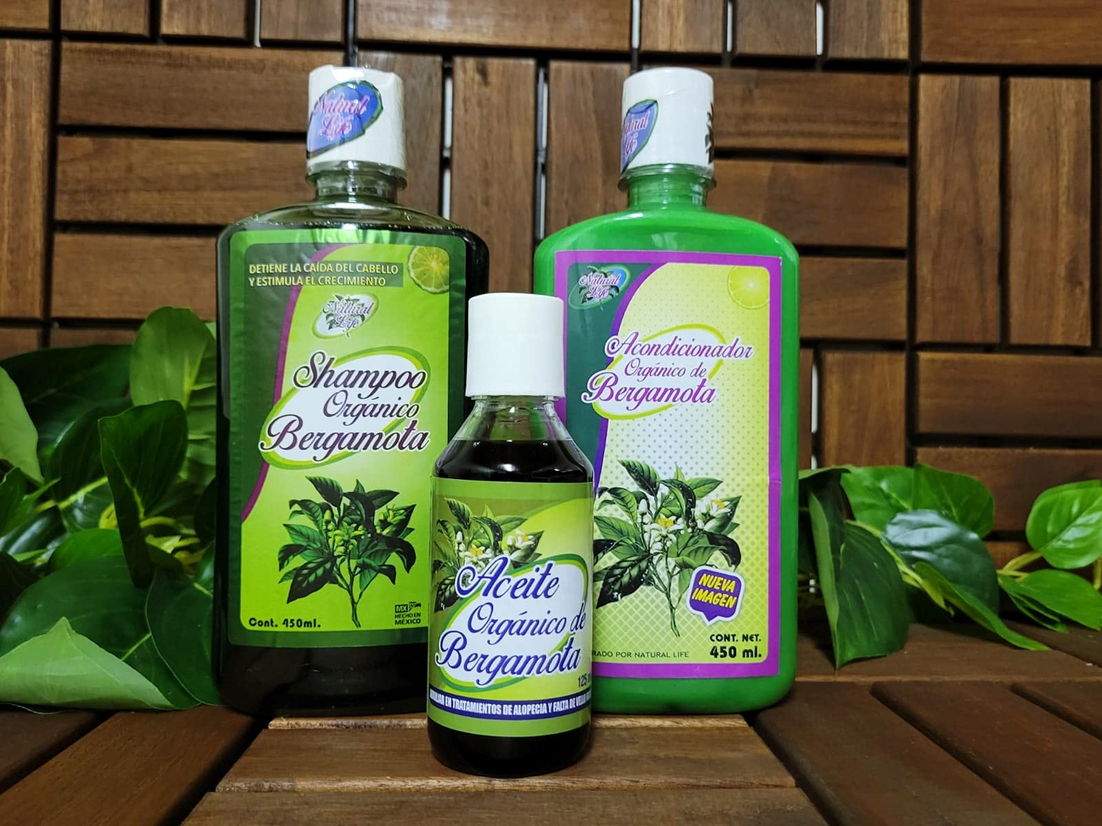 Organic Bergamot Shampoo + Conditioner & Oil ( 3 Pack ) Dist. by C&A Naturistics