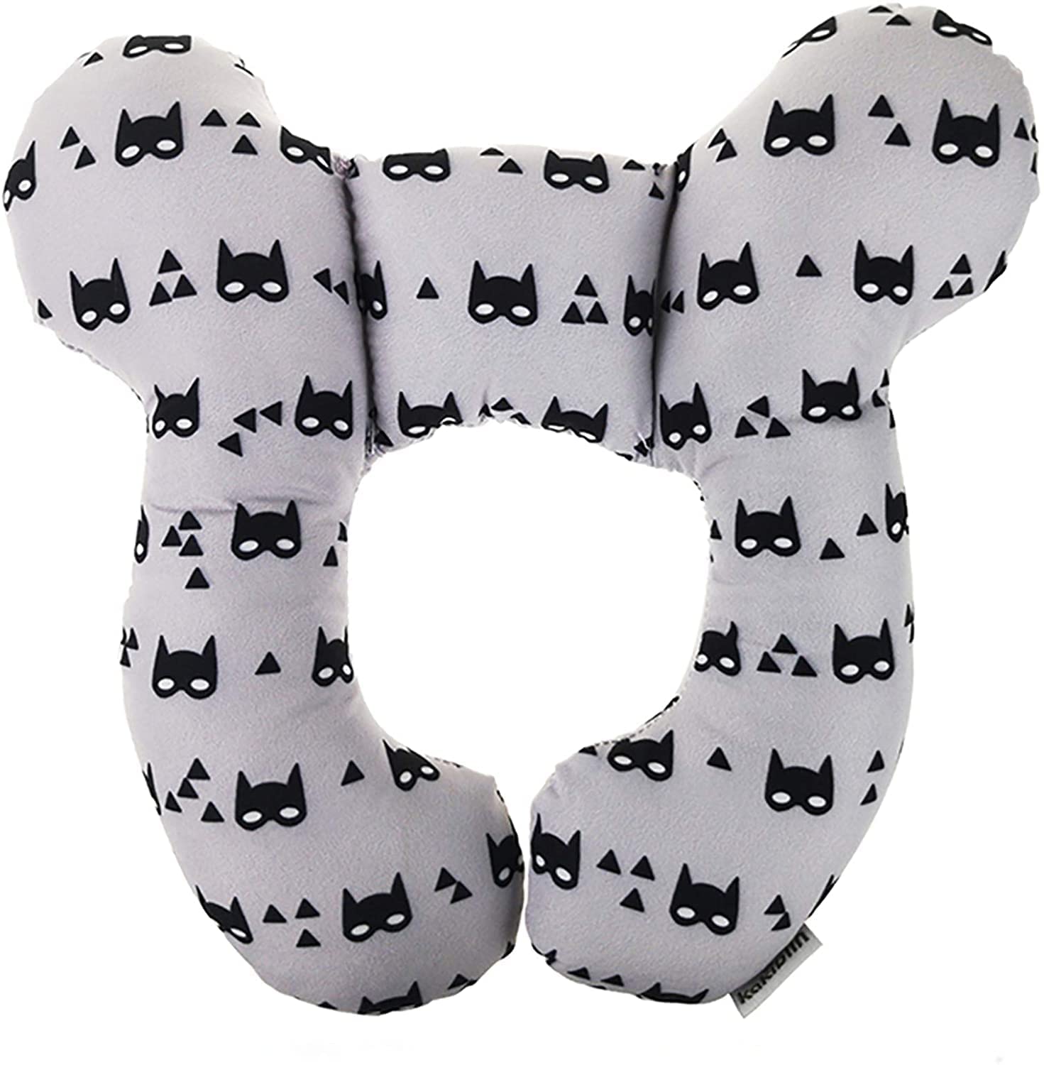 Baby Travel Pillow - Infant Head and Neck Support Pillow Baby Neck Pillow for Car Seat,Pushchair(Grey)