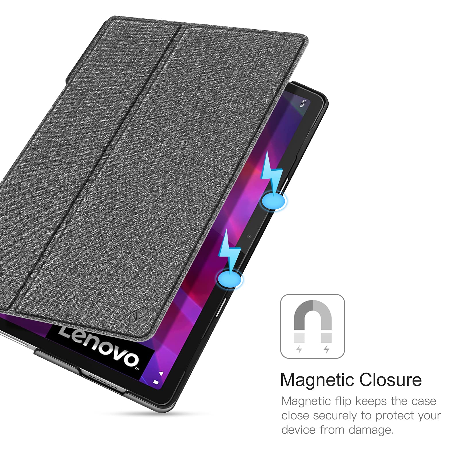 Fintie Case for Lenovo Yoga Tab 11 11" 2021 (YT-J706F), Premium Vegan Leather Slim Fit Case Folio Smart Stand Protective Cover with Auto Sleep/Wake Feature
