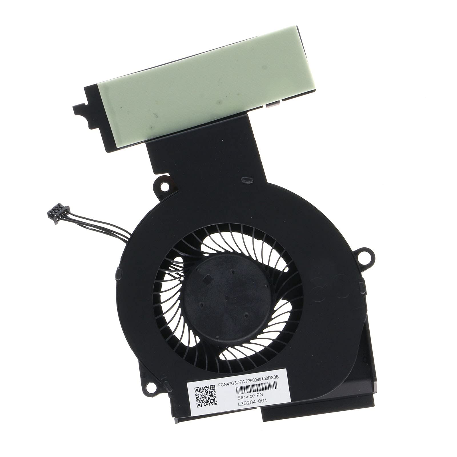 Replacement CPU & GPU Cooling Fan for HP OMEN 15-DC 15-dc1058wm 15-dc1054nr 15-dc0051nr 15-dc1084nr 15-dc0010nr 15-dc0052nr 15-dc0020nr 15-dc0030nr TPN-Q211 L30204-001 L30203-001