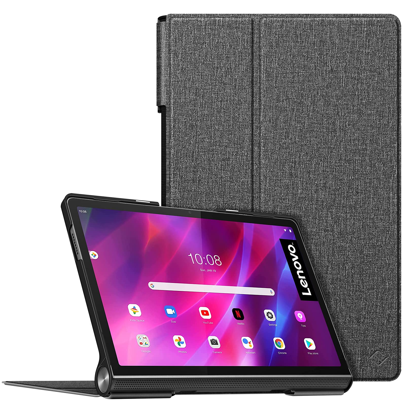 Fintie Case for Lenovo Yoga Tab 11 11" 2021 (YT-J706F), Premium Vegan Leather Slim Fit Case Folio Smart Stand Protective Cover with Auto Sleep/Wake Feature