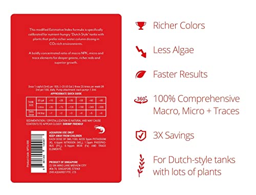 2HR Aquarist All-in-one Aquarium Plant Fertilizer APT E Estimative Index (300ml)