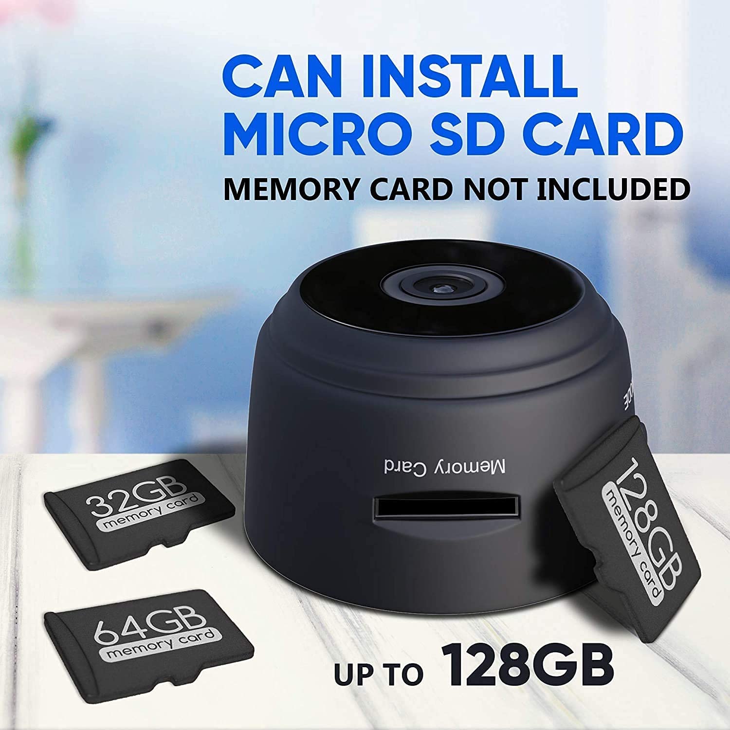 LUOWAN 2021 New Mini Camera 1080P Hidden Camera, Video Live Feed WiFi Wireless Cameras,with Night Vision Motion Detection1