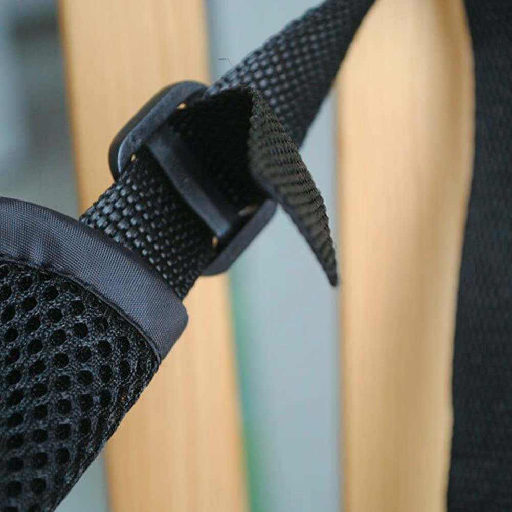 Kakalote 5 Point Child Safety Strap, Pushchair Strap, Buggy Pushchair Adjustable Seat Belt Harness Baby, Universal Baby Safe Belt Holder for Kids Stroller Pram (Black)
