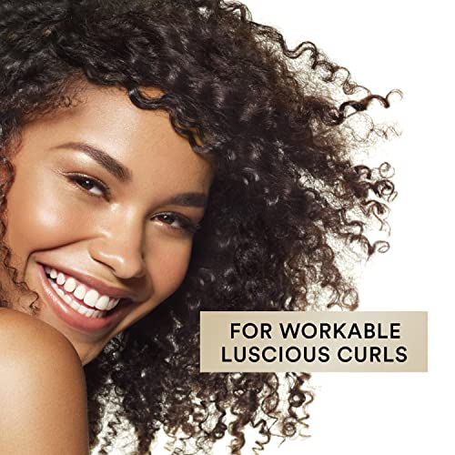 Suave Pink Hair Conditioner for Luscious Curls, 16.5 fl oz, With Amino Acid Complex, Moisturizes and Defines Curls, For Workable, Curly Hair
