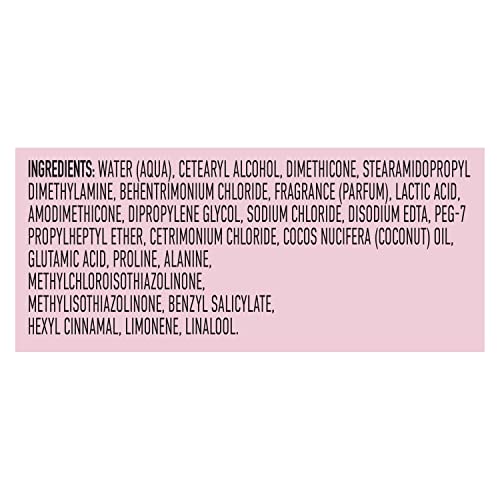 Suave Pink Hair Conditioner for Luscious Curls, 16.5 fl oz, With Amino Acid Complex, Moisturizes and Defines Curls, For Workable, Curly Hair