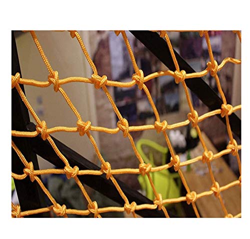 banister guard net Children's Stairs Anti-fall Net, Yellow Nylon Rope Decorative Safety Net, Balcony Protective Net, Outdoor Fence Net, Garden Covered Net Swing Hammock 1x3m ( Size : 36M(1020ft) )