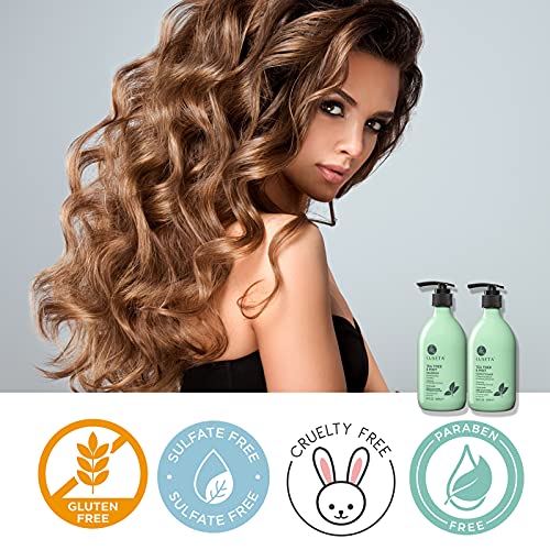Luseta Tea Tree and Mint Conditioner Cleaning & Smoothing, Anti-Dandruff Conditioner 16.9 Oz, Sulfate Free & Paraben Free