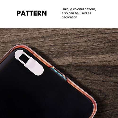 Hemobllo 3Pcs Privacy Cover Lens Protector Computer Camera Webcam Lens Covers Webcam Shutter Covers Web Camera Covers Phone Camera Webcam Lens Protective Covers Jammer White abs Cell Phone