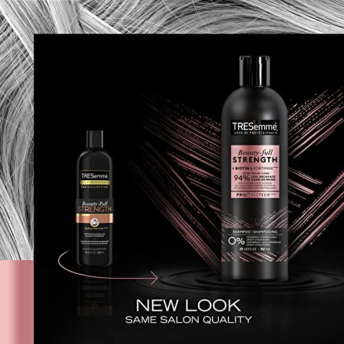 TRESemmé Beauty-Full Strength Shampoo for Fine Hair Formulated With Pro Style Technology 20 oz