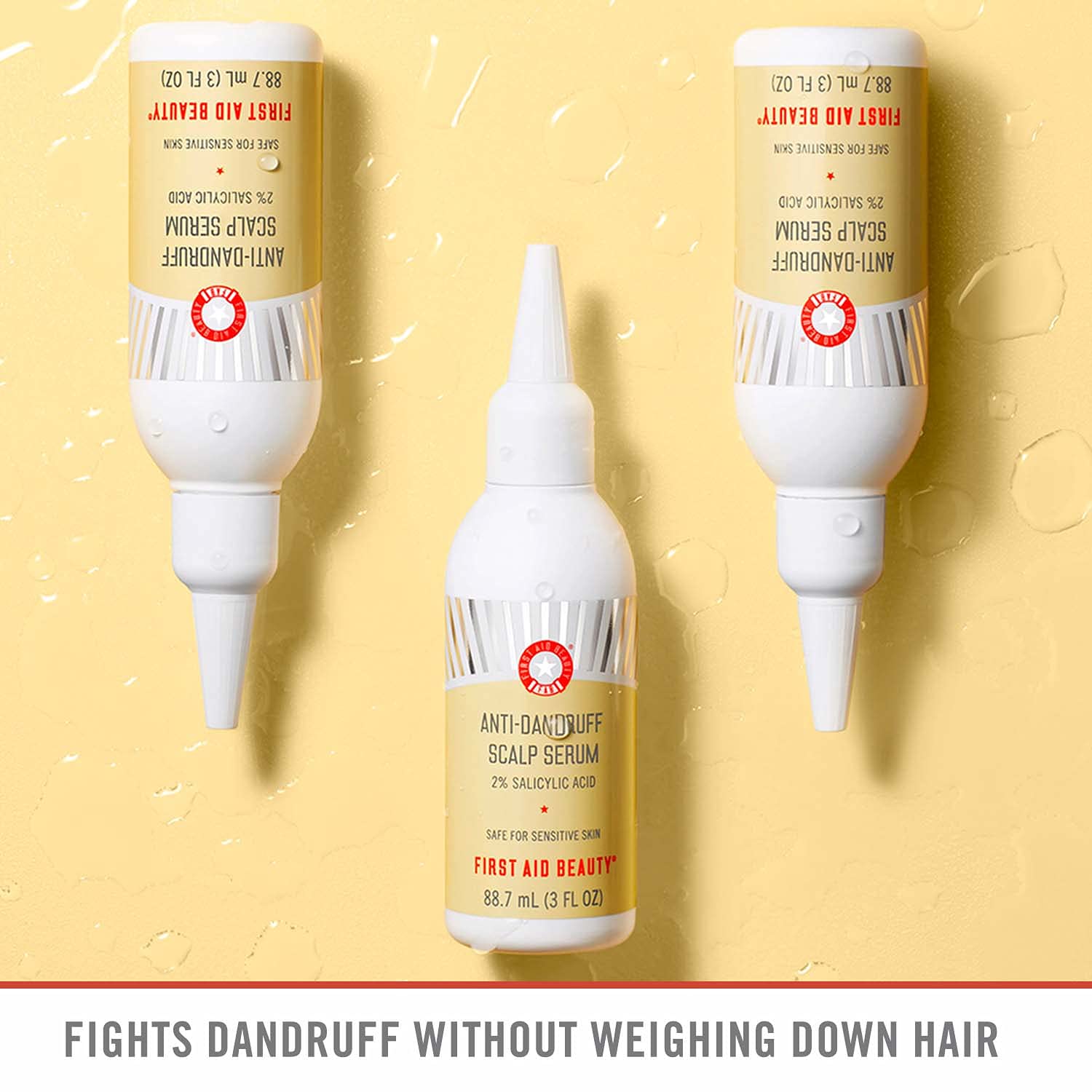 First Aid Beauty FAB Anti-Dandruff Scalp Treatment β Fights Dandruff, Instantly Soothes Dry Scalp β 3 oz