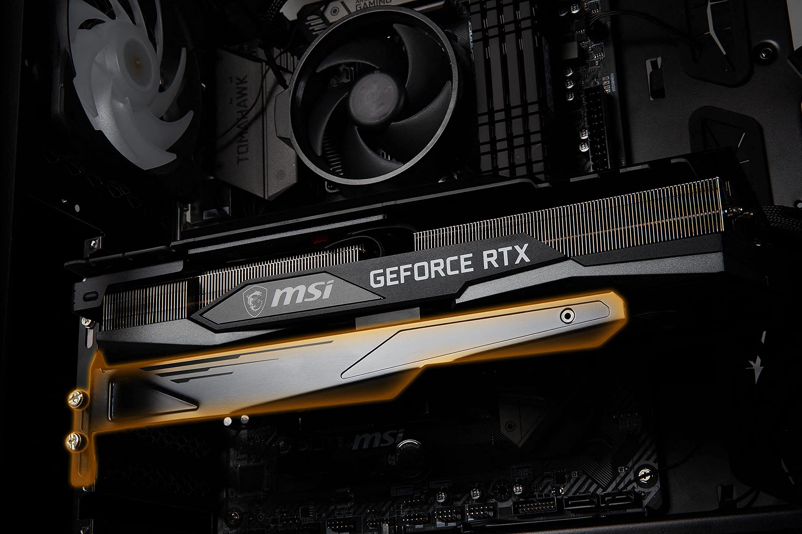 MSI Gaming GeForce RTX 3070 Ti Gaming X Trio 8G 8GB GDDR6X Graphics Card - NVIDIA Video Card GPU for Gaming PC, 256-Bit HDMI/DP Nvlink, Ampere Architecture Computer Graphics Cards (Renewed)
