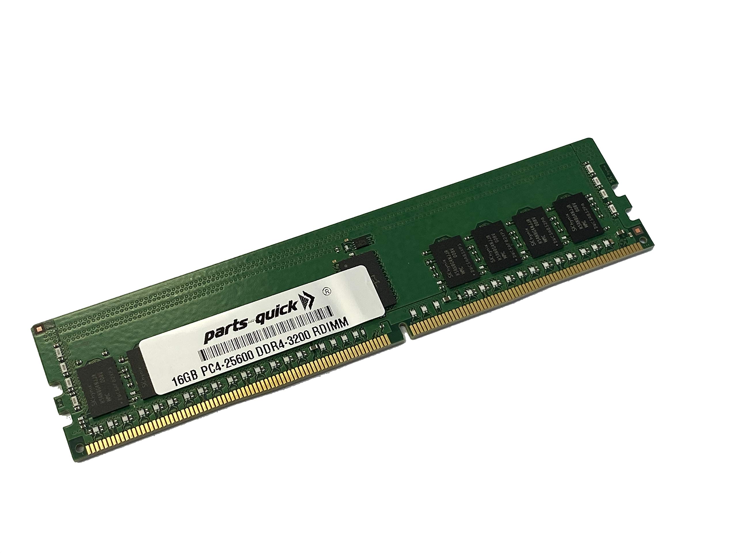 parts-quick 16GB Memory for Dell PowerEdge R640 Rack Server Compatible DDR4 ECC RDIMM 3200MHz RAM