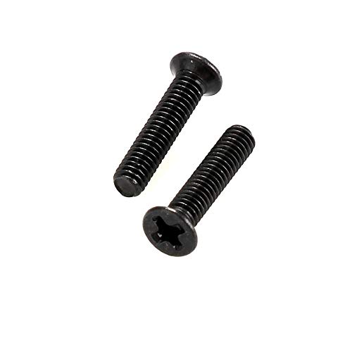 OPYTR Screw Anchors 320PC Laptop Computer Notebook Screws Kit Assemble Fastening Flat Head Black Repair Tool Use Anchors
