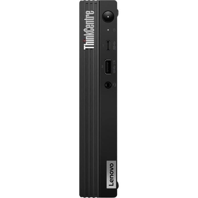 Lenovo ThinkCentre M70q Gen 2 11MY000TUS Desktop Computer - Intel Core i3 10th Gen I3-10105T Quad-core (4 Core) 3 GHz - 8 GB RAM DDR4 SDRAM - 128 GB M.2 PCI Express NVMe SSD - Tiny - Black