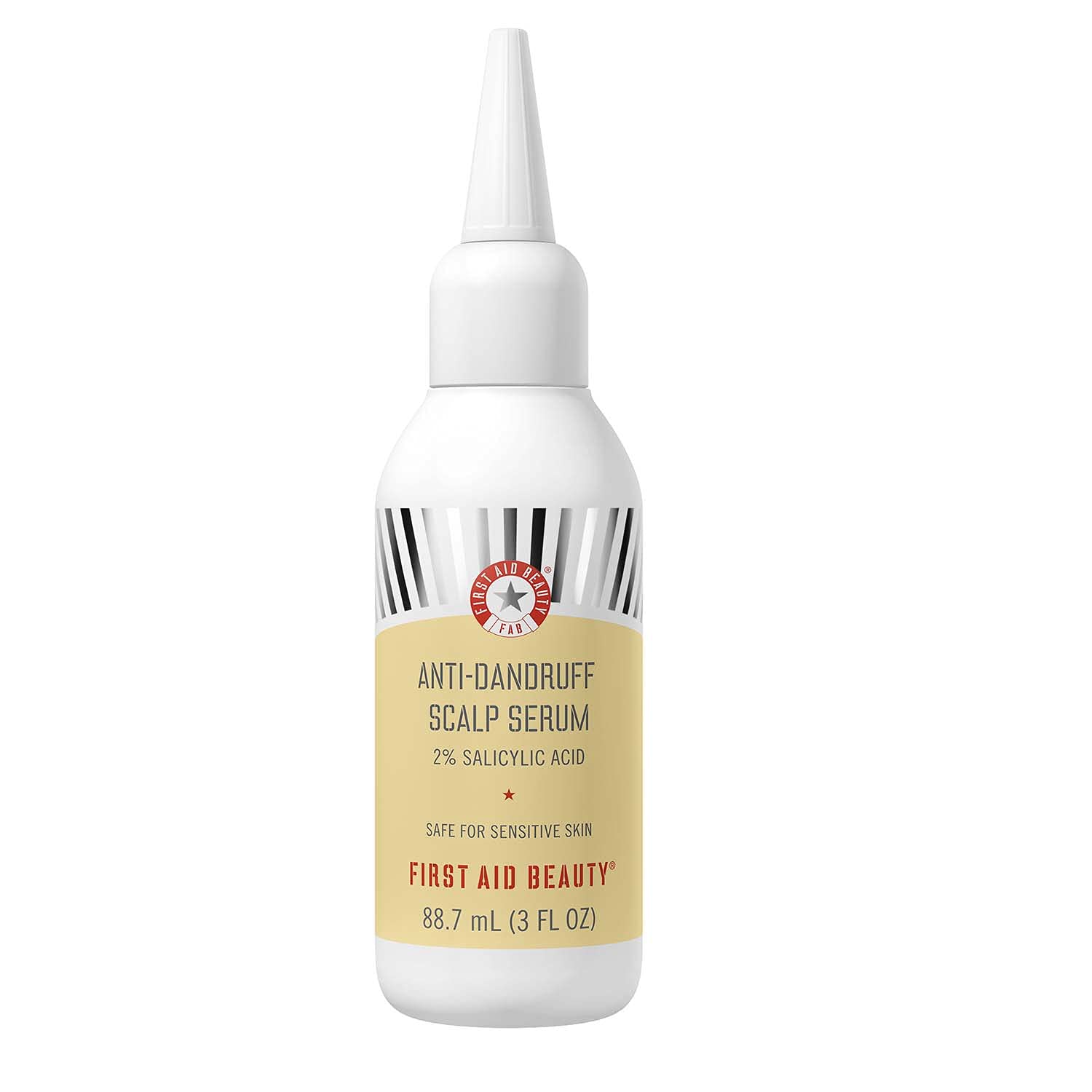 First Aid Beauty FAB Anti-Dandruff Scalp Treatment – Fights Dandruff, Instantly Soothes Dry Scalp – 3 oz