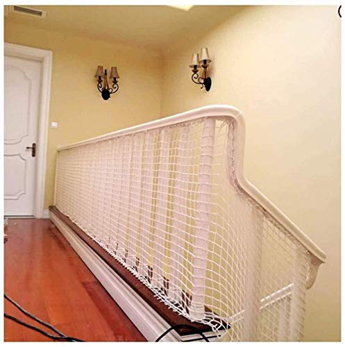 banister guard net General Safety Net, Children's Indoor And Outdoor Balcony Safety Net, Animal Toys On The Stair Terrace, Safe Baby Safety, Grade Grid Mesh Plant Network Climbing Plant 1.5x5m