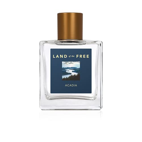 Land of the Free Acadia Eau de Toilette Spray, 3.3 FL OZ, Pack of 1