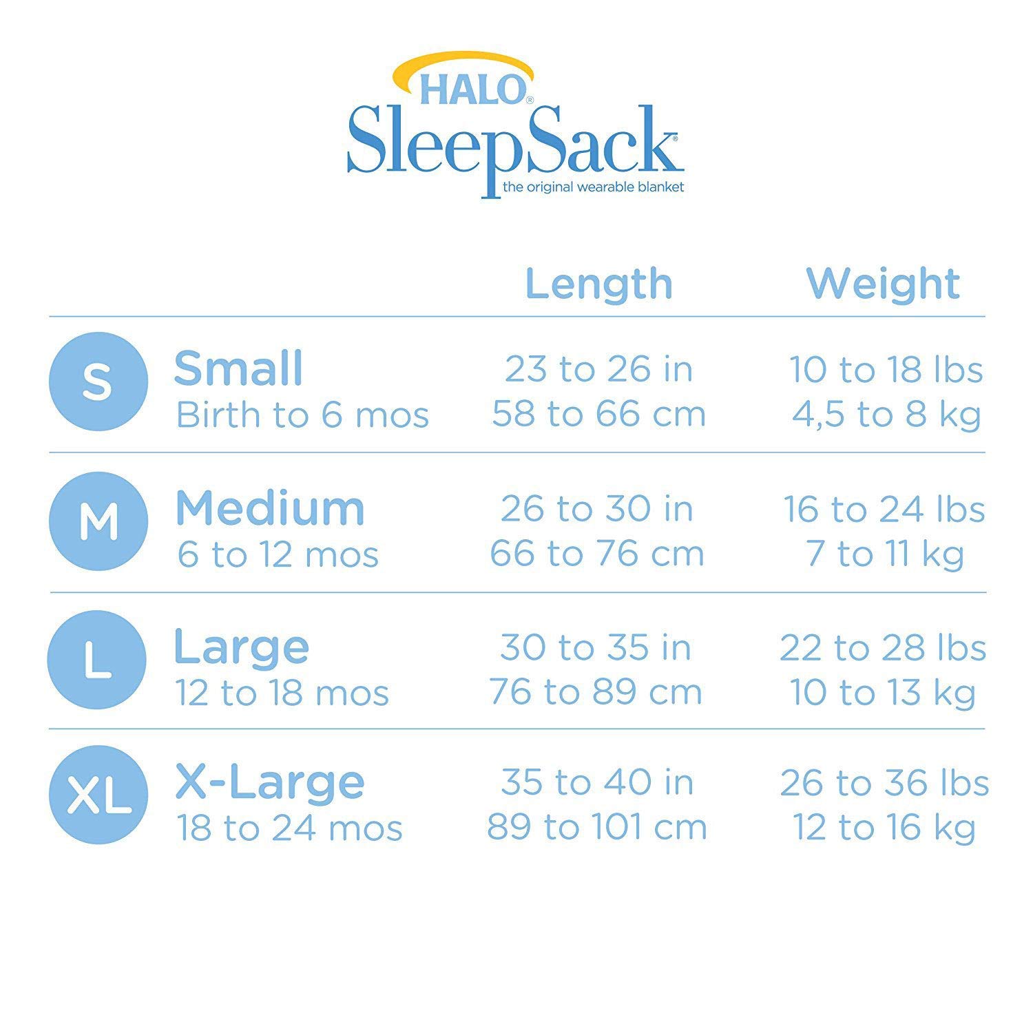 HALO 100% Cotton Baby Sleepsack Wearable Blanket Bundle Set of 3, Baby Girl, Large