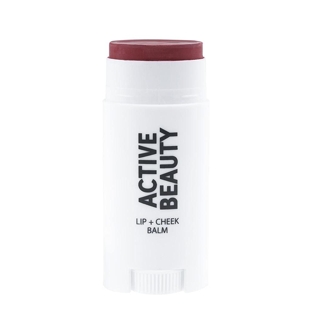 LIQUE Active Lip & Cheek Balm Makeup Stick, Lightweight & Hydrating, Sheer Color with Buildable Coverage, Natural-Looking, Dewy Finish, Vegan Formula, Resilient, 0.49 Oz.