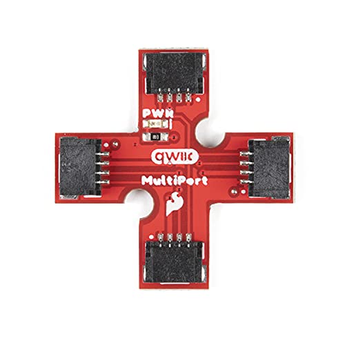 SparkFun Qwiic MultiPort - 4x Qwiic Connectors, 2x 4-40 Mounting Points - I2C Connectivity