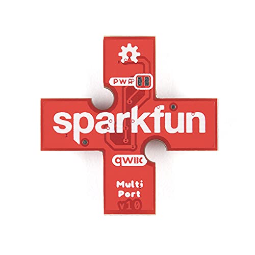 SparkFun Qwiic MultiPort - 4x Qwiic Connectors, 2x 4-40 Mounting Points - I2C Connectivity