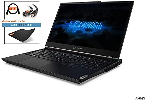 Lenovo Legion 5 Gaming Laptop, 15.6" FHD IPS 120Hz Display, AMD Ryzen 5 4600H, Webcam, Backlit Keyboard,USB-C, GeForce GTX 1650 Ti, Windows 10, Accessories (16GB RAM | 512GB PCIe SSD | 1TB HDD)