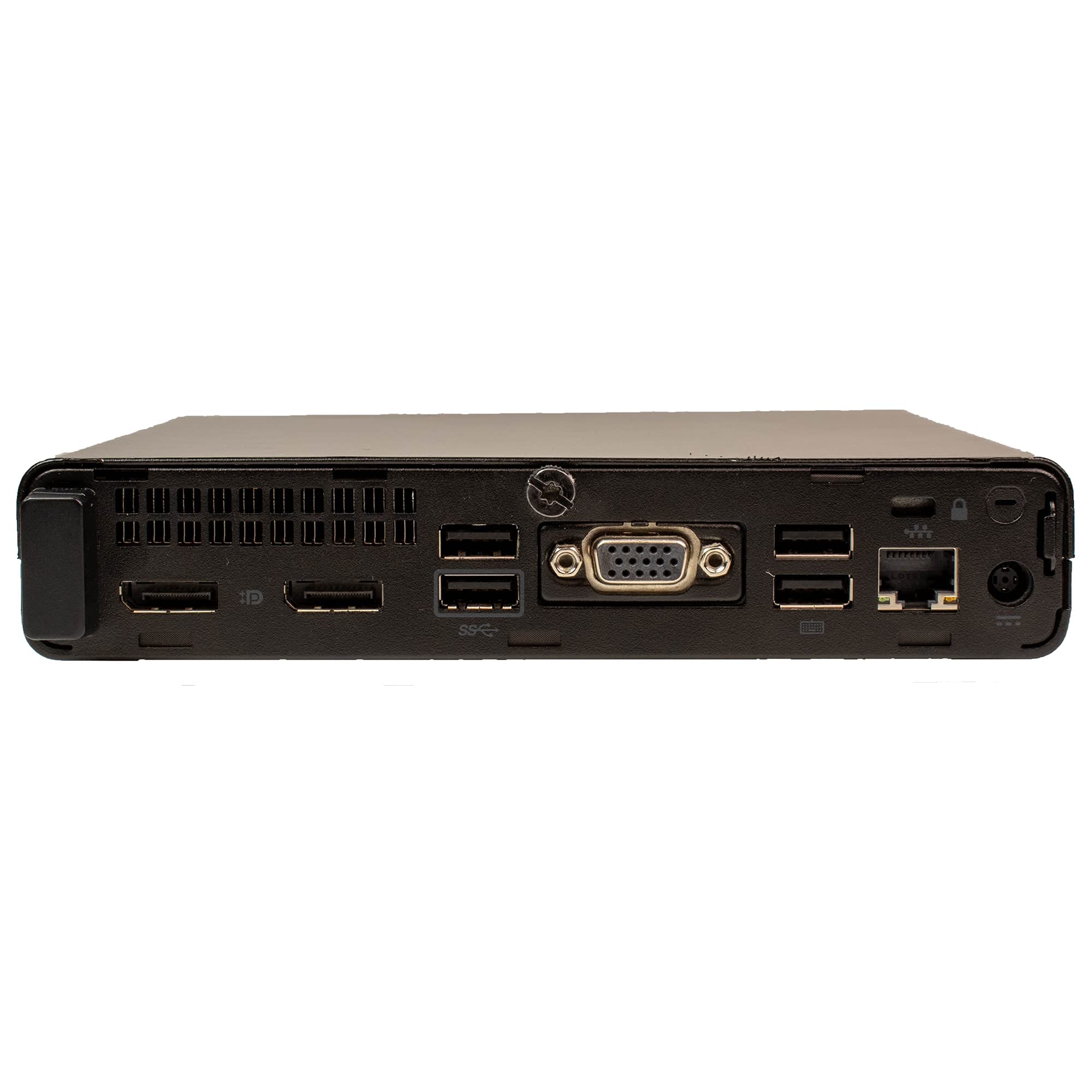HP ProDesk 400G3 Micro Desktop Computer PC, Intel Quad Core i5, 16GB RAM, 512 GB SSD, Windows 10 Home, New Periphio Webcam, Wireless Keyboard & Mouse, HDMI, WiFi (Renewed)