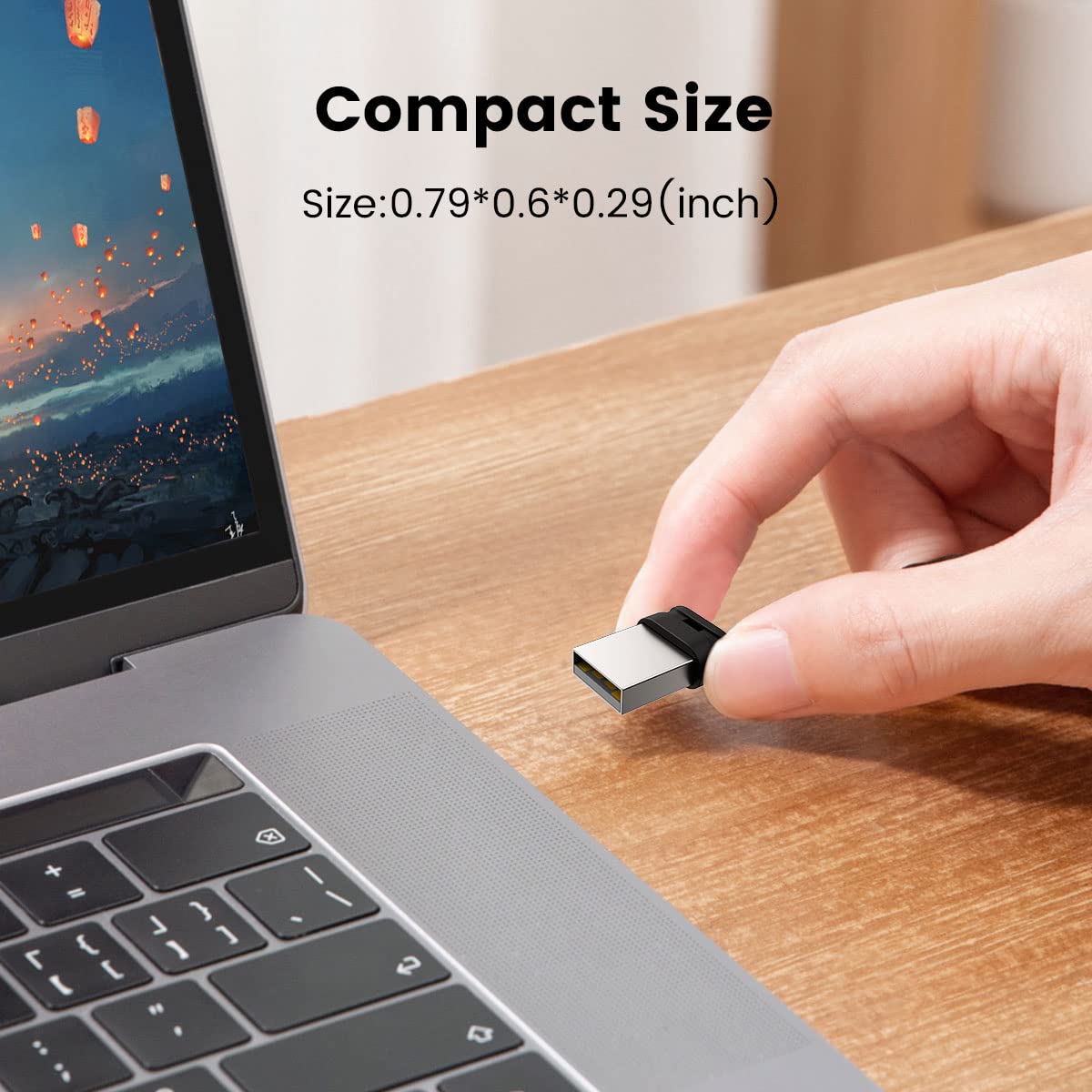 5 x 64GB Flash Drive, KEXIN USB Drive 64 GB Mini USB Thumb Drive 5 Pack Photo Memory Stick External Storage for Date Storage