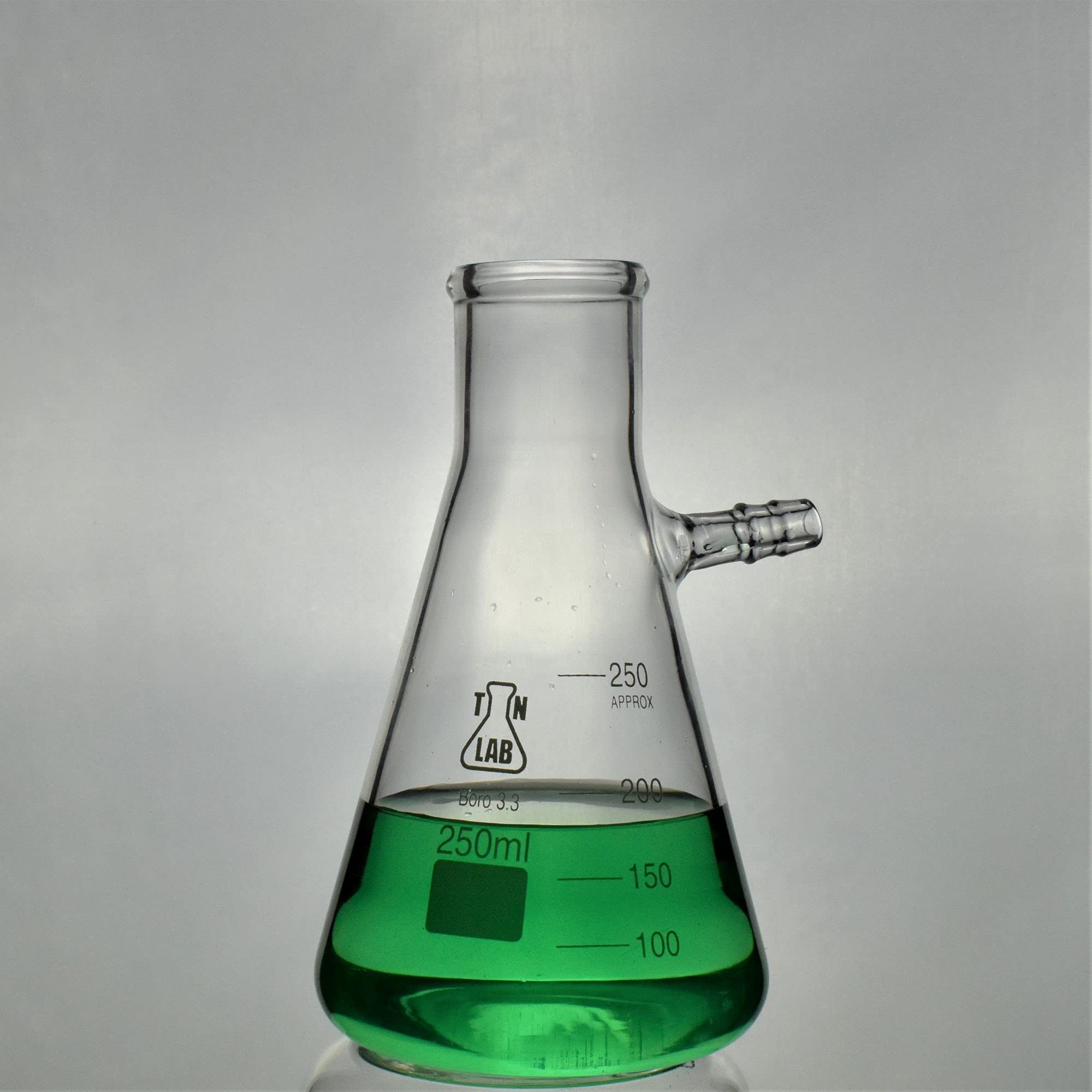 TN Lab Filter Flask Borosilicate Glass Vacuum Flask 250ml