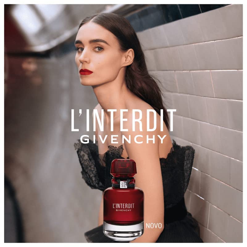 Givenchy L'interdit Rouge Eau De Parfum Spray for Women, 1.7 Ounce