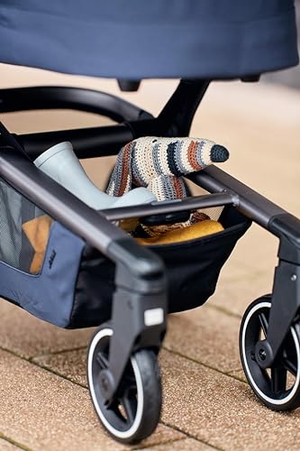Joolz Hub+ - Parent Facing Stroller for Babies 6 Months+ (Up to 50 lbs) - Compact & Stylish - Easy Fold - One-Hand Steering - LED Lights - XXL Sunhood - Superior Comfort (Navy Blue)