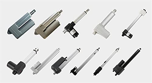 KOVOSCJ Linear Actuator 12V Heavy Duty Linear Actuator with Potentiometer Position Signal Feedback IP66 12V 24V 60mm/s Speed 12000N 1200KG 2640LBS Force Stroke Linear Actuator