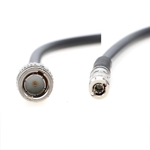 HangTon 4K 12G SDI Video Cable HD Micro BNC to Standard BNC for Blackmagic Video Assist 5" Monitor Micro Studio Camera 4K G2 ATEM 12G-SDI 6G-SDI 2160p60 4K30 30cm