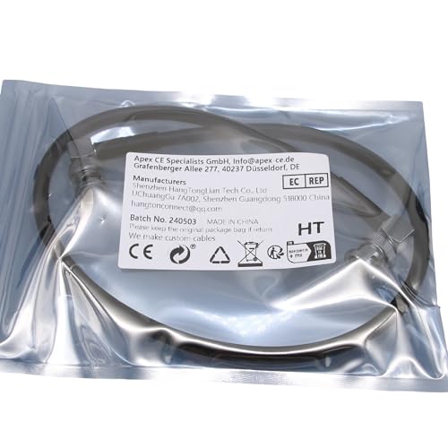 HangTon 4K 12G SDI Video Cable HD Micro BNC to Standard BNC for Blackmagic Video Assist 5" Monitor Micro Studio Camera 4K G2 ATEM 12G-SDI 6G-SDI 2160p60 4K30 30cm