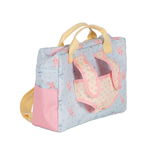 ADORA Sweet Baby Mini Baby Doll Diaper Bag (Fits 11" - 13" Dolls) Made with Premium Quality and Sturdy Straps, Perfect Baby Doll Diaper Backpack & Accessory Birthday Gift for Ages 3 and Up
